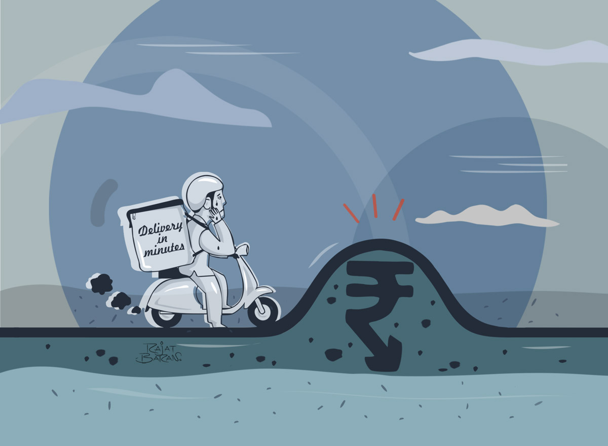 Blinkit, Dunzo, Swiggy and Zepto are squeezing delivery partners